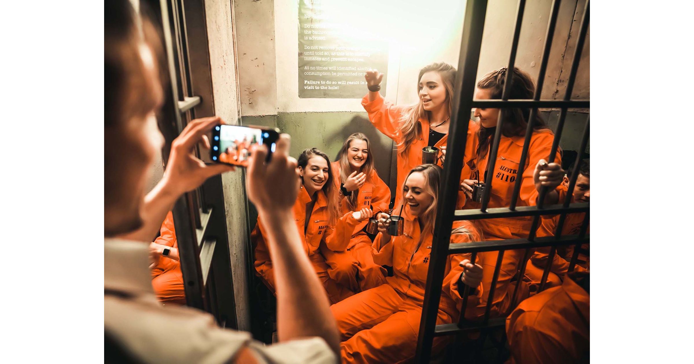Alcotraz Prison Cocktail Bar Hen Do | Liverpool Hen Parties